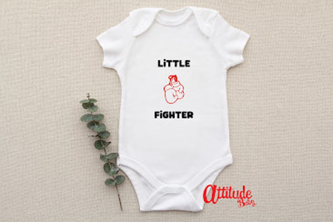 Little Fighter Baby Vest- New Baby-baby Gifts-lf01 - Etsy