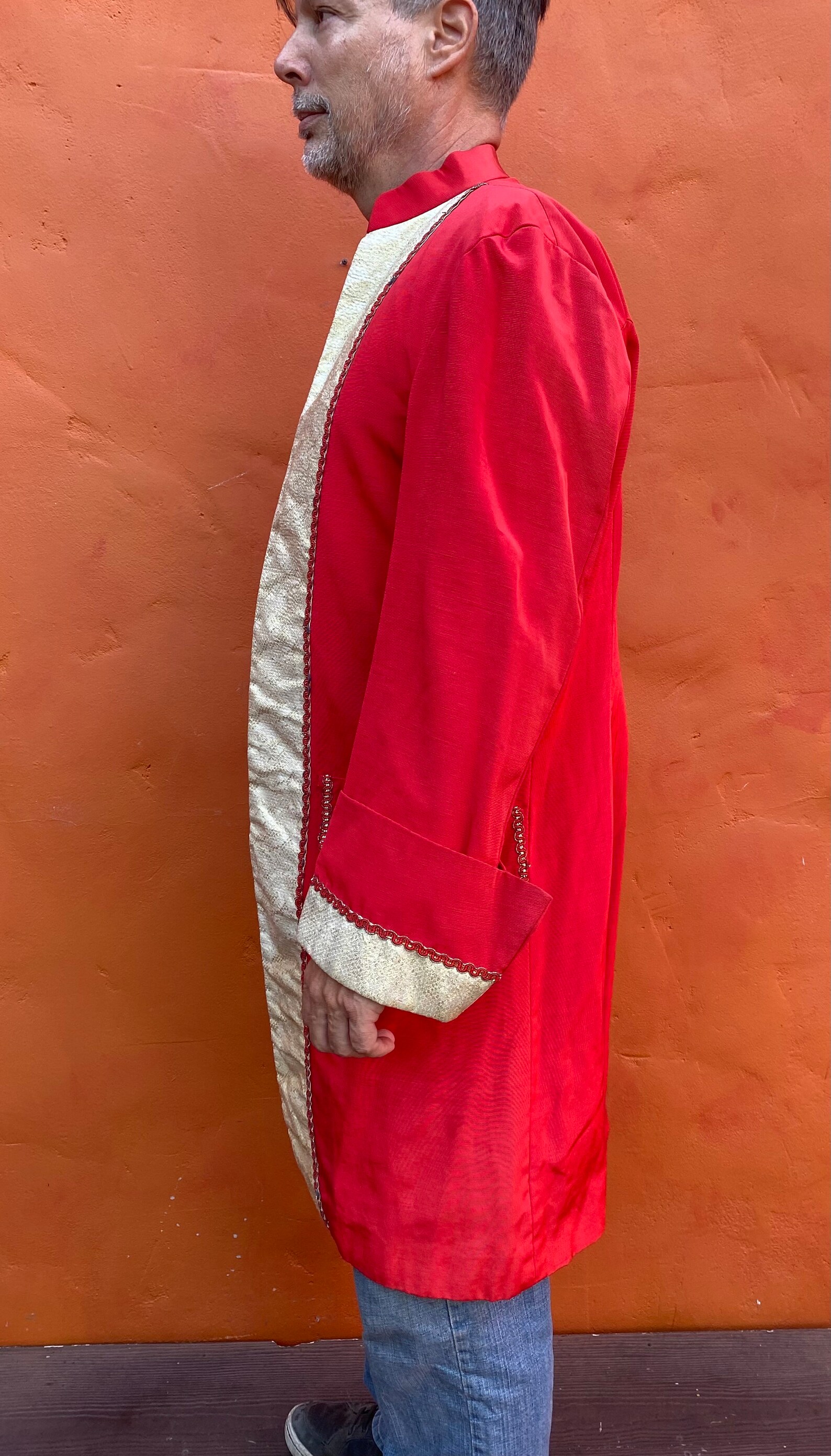 Vintage Hollywood Costume Shop 1700s Frock Coat. Pirate Coat Colonial ...