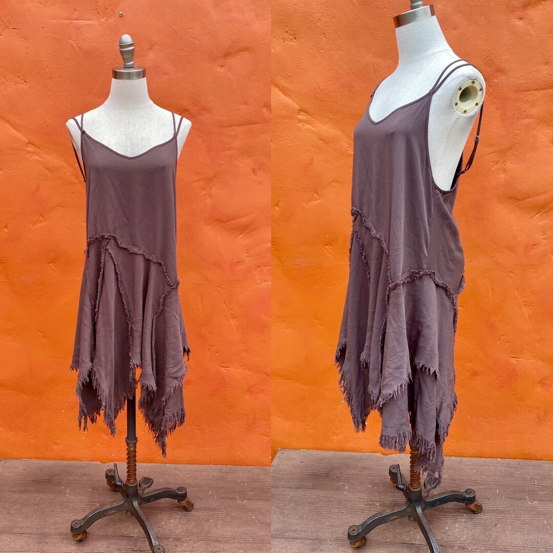 Vintage Layering Dress Witchy Pirate Dark Cottagecore Lagenlook ...
