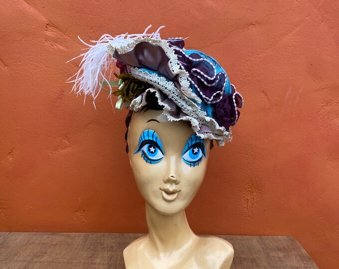 Vintage Women's Costume Hat. Elizabethan Tudor Renaissance Hat ...