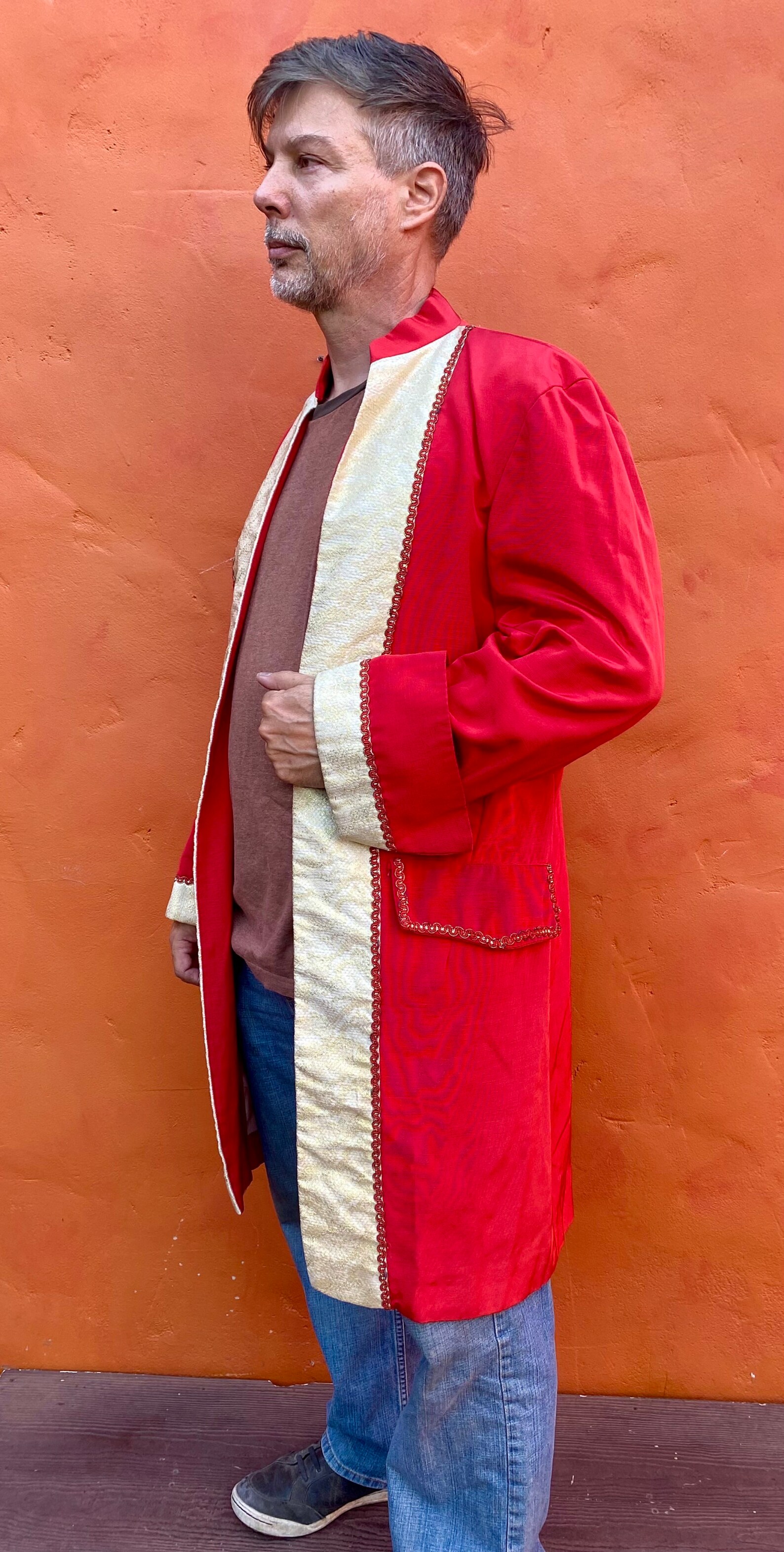 Vintage Hollywood Costume Shop 1700s Frock Coat. Pirate Coat Colonial ...