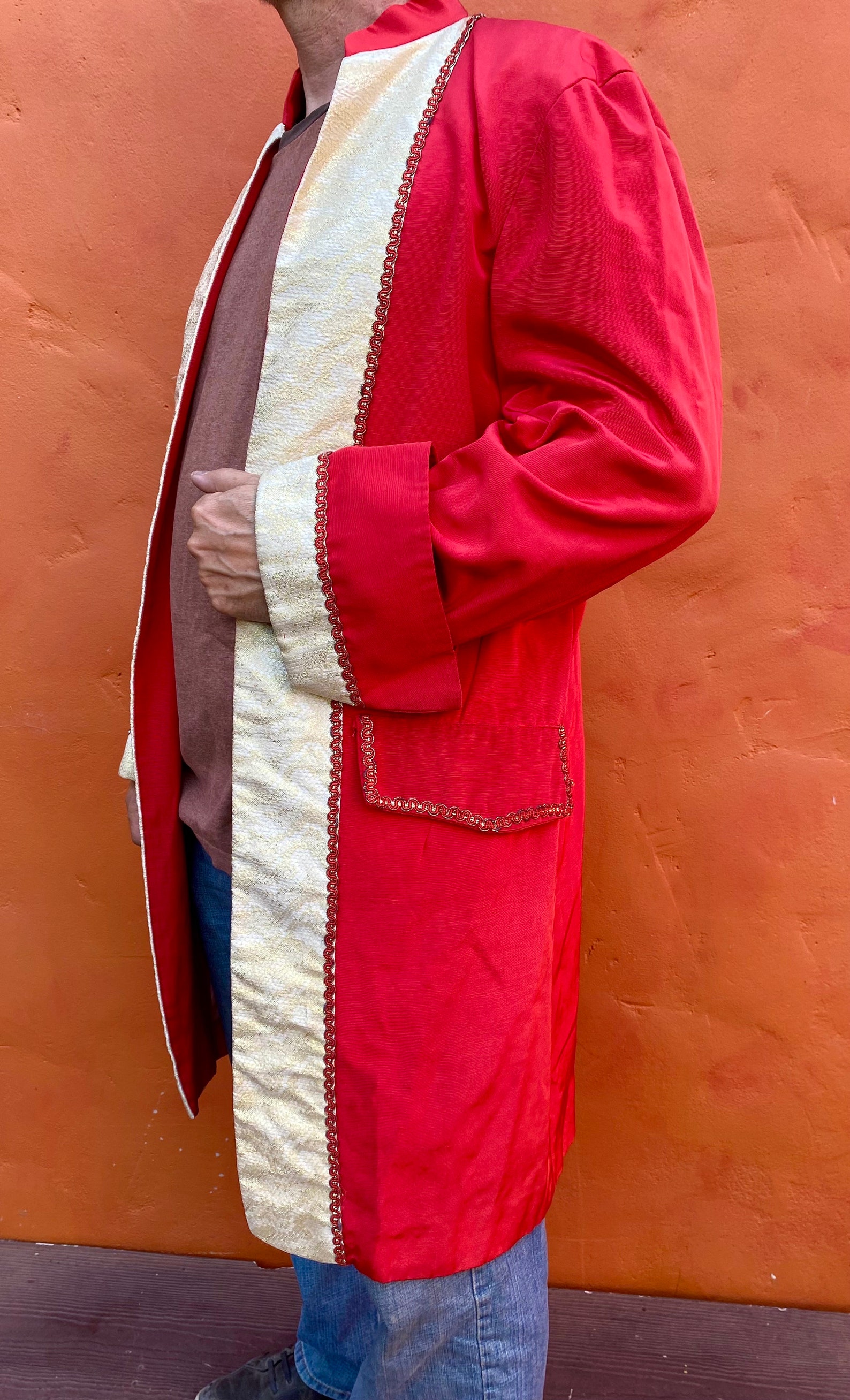 Vintage Hollywood Costume Shop 1700s Frock Coat. Pirate Coat Colonial ...