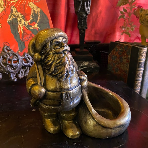 Rustic Santa Statue - Etsy