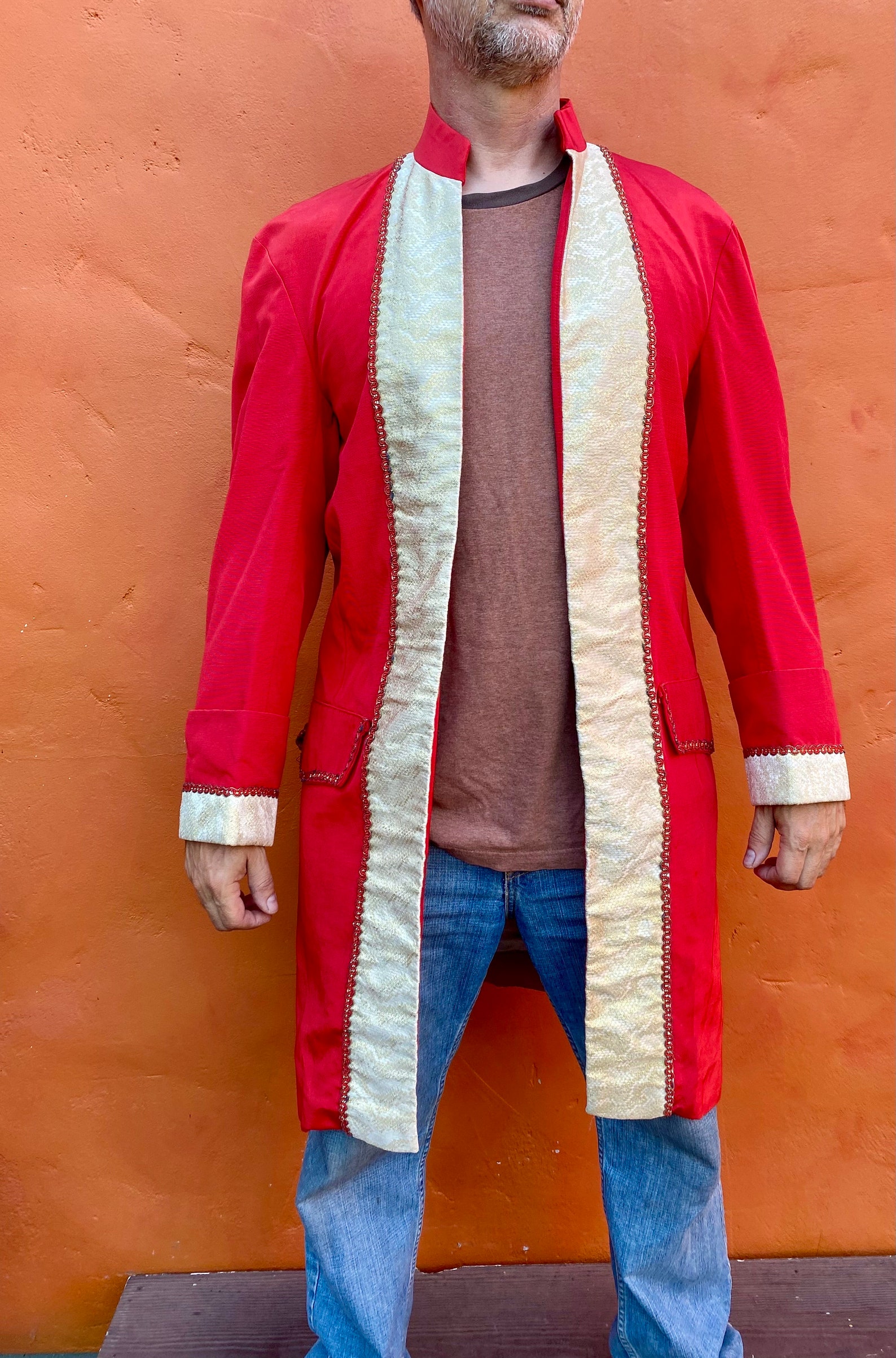 Vintage Hollywood Costume Shop 1700s Frock Coat. Pirate Coat Colonial ...