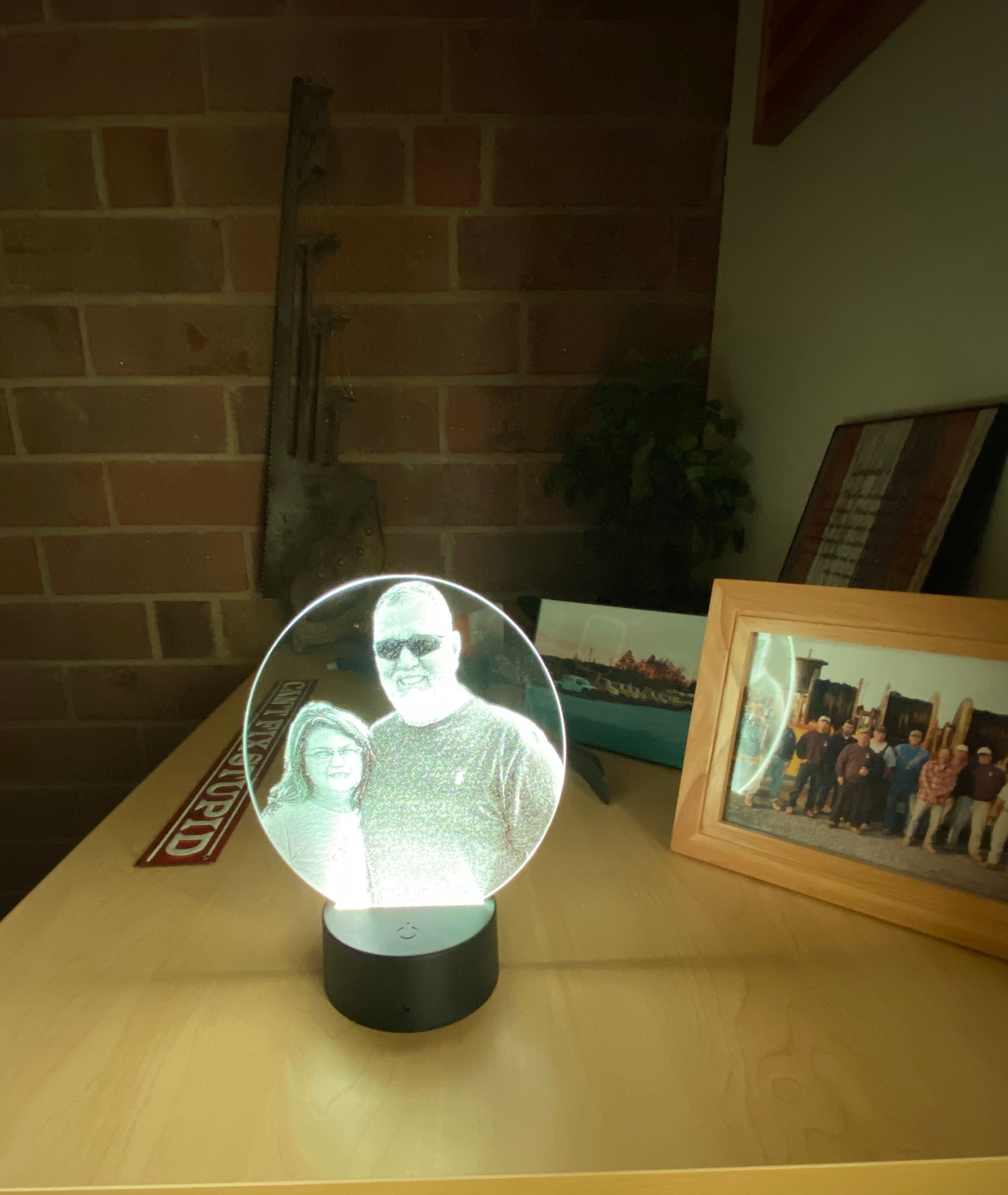 Custom RGB LED Edge Lit Acrylic Nightlight Mothers Day Gift - Etsy