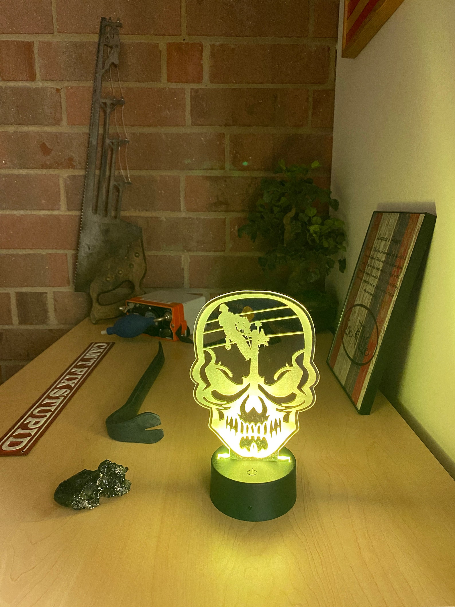 Custom RGB LED Edge Lit Acrylic Nightlight Mothers Day Gift - Etsy