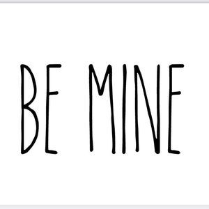 PRINTABLE 5x7 Valentine's Day Set of RAE DUNN Signs - Etsy
