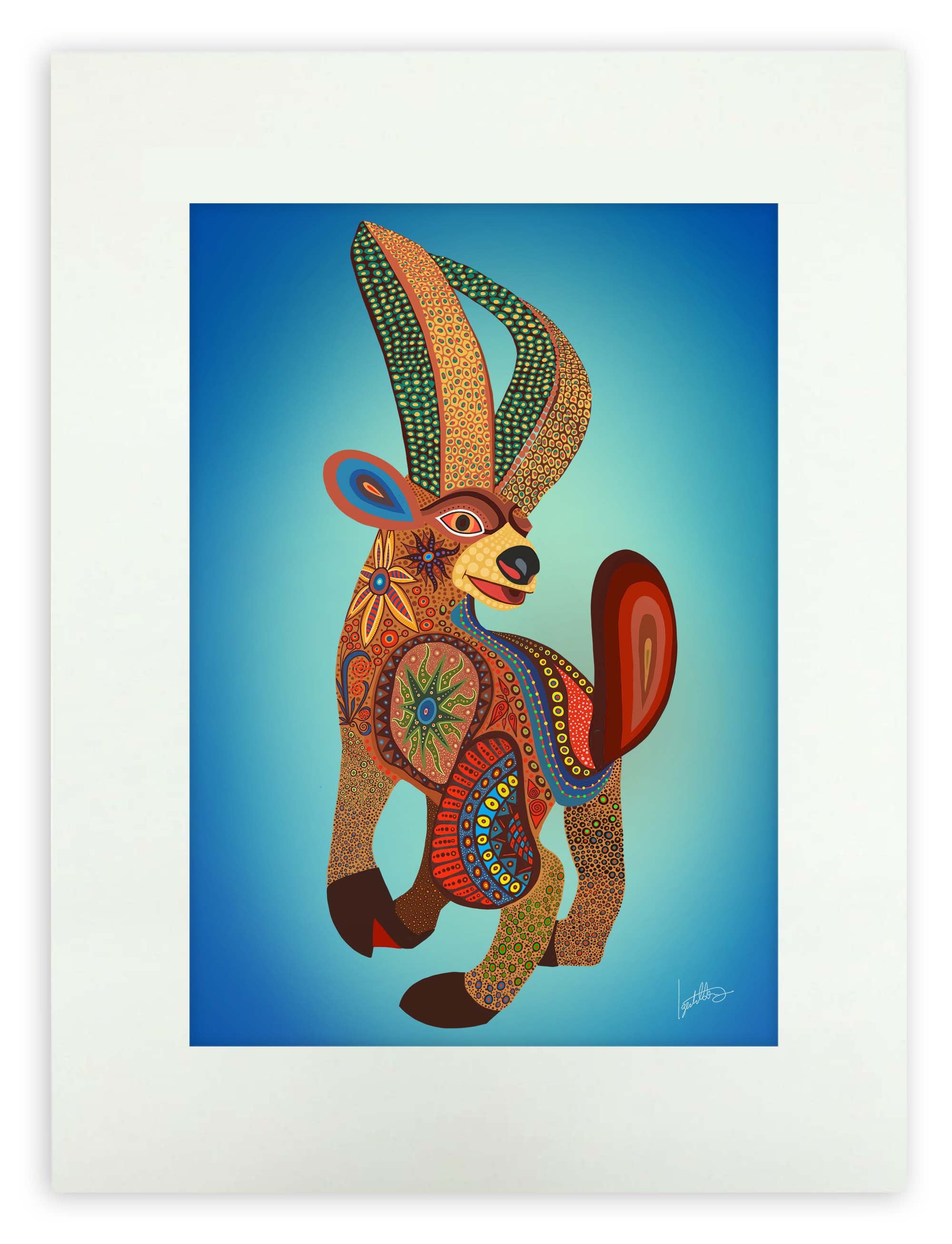 Alebrije Illustration Artwork 16x 20. Signed by the Artist. Mexican Art ...
