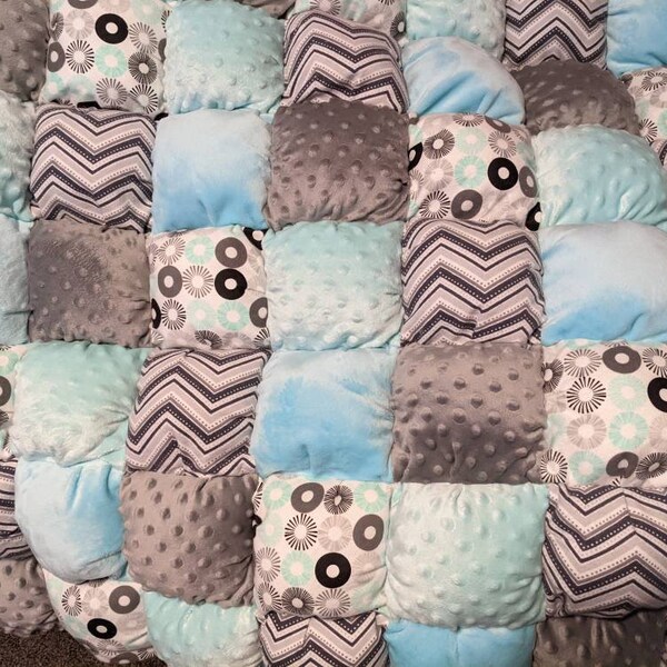 Puff Quilt - Etsy