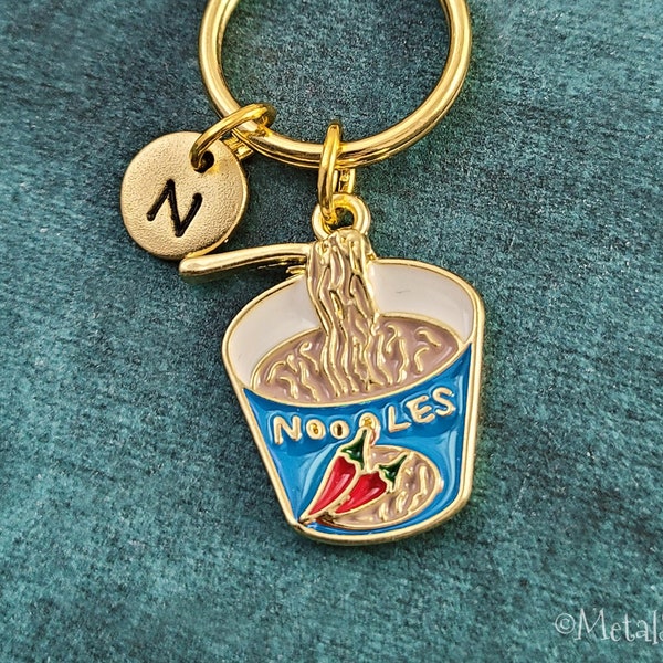 Noodle Keychain - Etsy