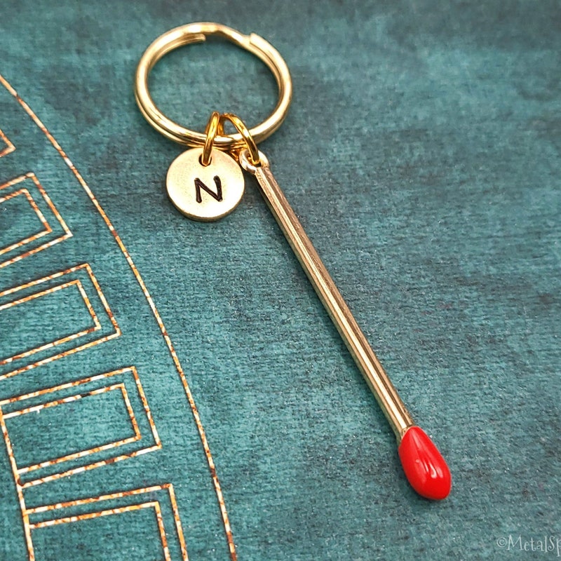 Gold Keychain Match - Etsy