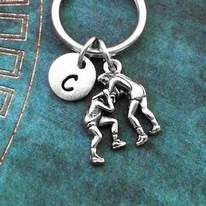 Wrestling Keychain, SMALL Wrestler Keychain, Wrestling Keyring ...
