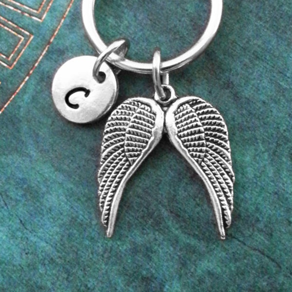 Angel Keyring - Etsy