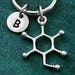 Glucose Molecule Keychain VERY SMALL Glucose Keychain Sugar Molecule ...