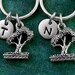 Bonsai Tree Keychain SET of 2 SMALL Bonsai Keychains Best Friend ...