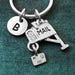Mailbox Keychain VERY SMALL Mailbox Keyring Mail Keychain Letter ...