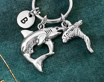 Personalised Shark Keychain Shark Keychain Ocean Gift Sea - Etsy