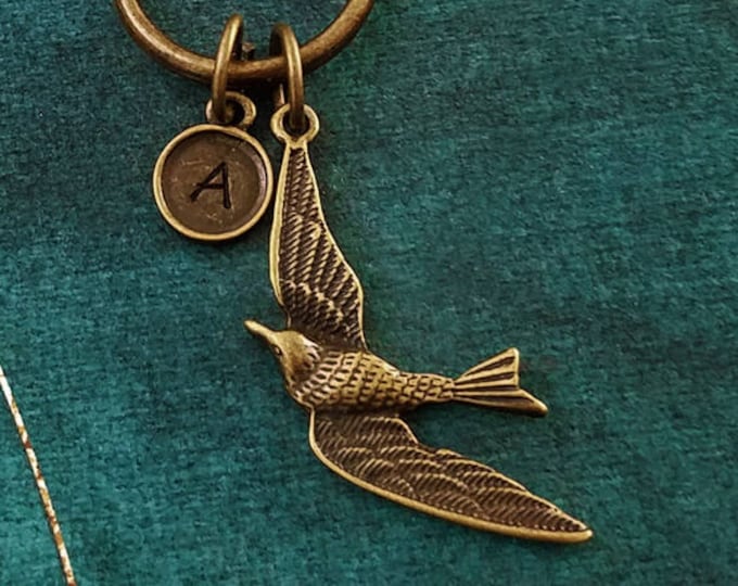 Sparrow Keychain VERY SMALL Bird Keychain Dove Keychain Bird - Etsy