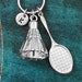 Shuttlecock Keychain Birdie Keychain Racket Keychain Badminton | Etsy