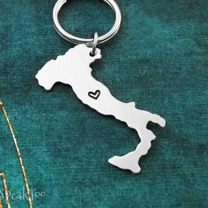 Italy Keychain - Etsy