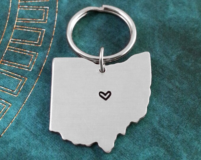 Ohio Key Chain - Etsy