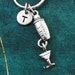 Cocktail Shaker Keychain VERY SMALL Cocktail Keychain Alcohol Keychain ...