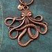 Octopus Keychain LARGE Octopus Keyring Personalized Keychain Custom ...