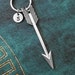 Arrow Keychain Arrow Keyring Bohemian Keychain Girlfriend Keychain ...