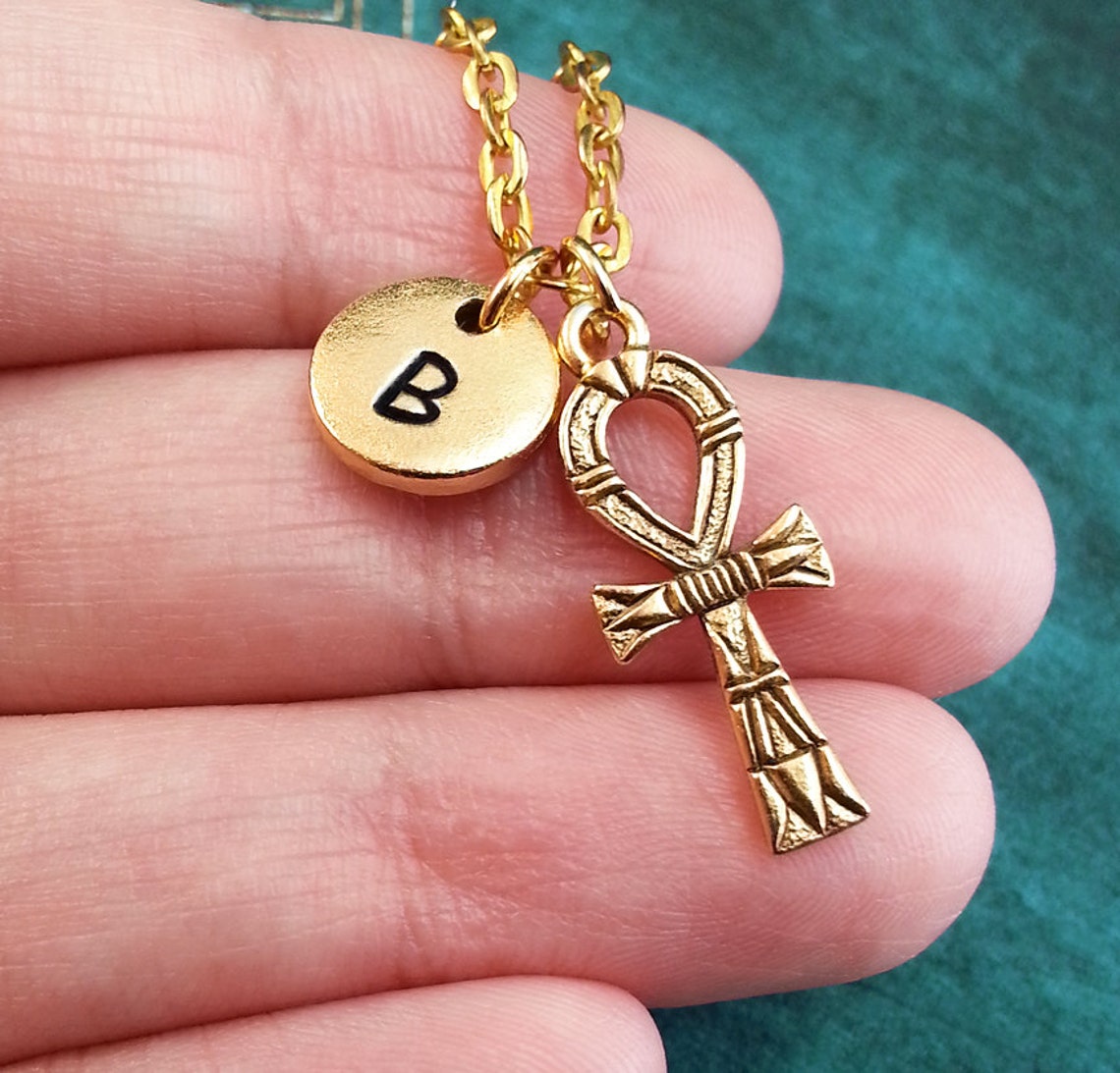 Ankh Keychain Ankh Key Ring Custom Keyring Personalized | Etsy