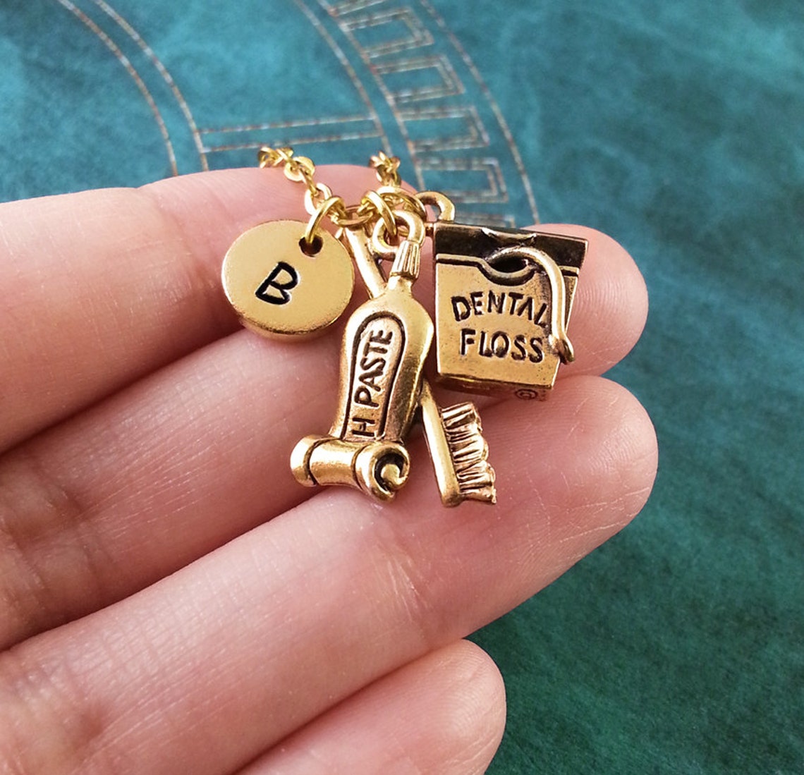 Dental Floss Keychain SMALL Toothpaste Keychain Toothbrush - Etsy