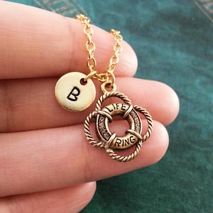 Life Ring Keychain VERY SMALL Life Ring Keyring Life Presever Keychain ...