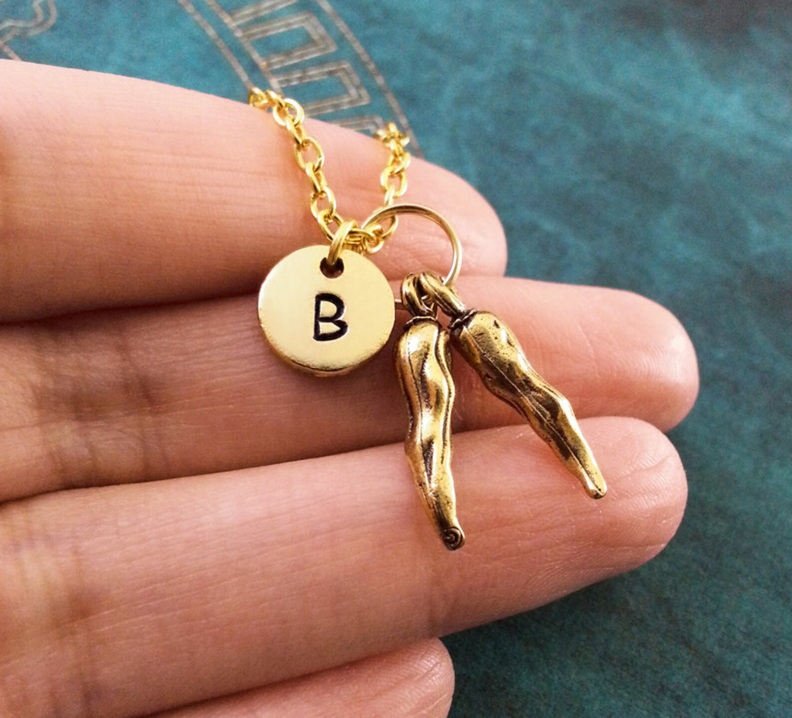 Chili Pepper Keychain VERY SMALL Hot Peppers Keyring Initial - Etsy