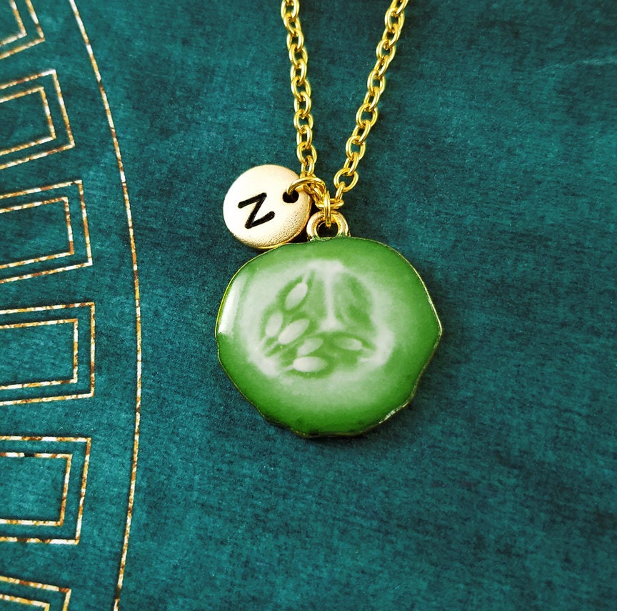 Pickle Keychain SMALL Pickle Keyring Food Keychain Cucumber - Etsy