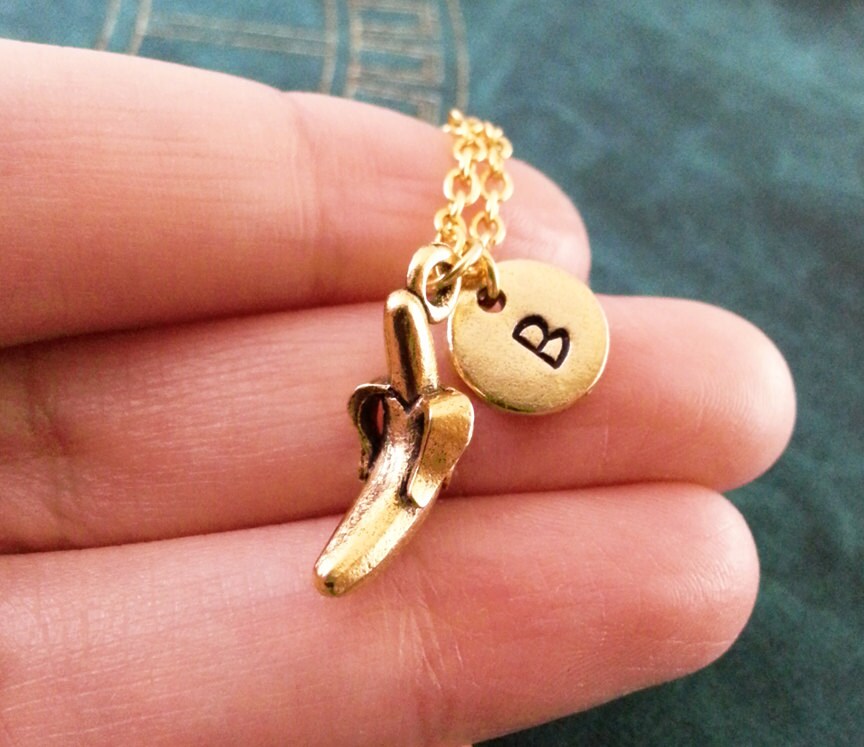 Banana Keychain VERY SMALL Peeled Banana Keyring Personalized - Etsy