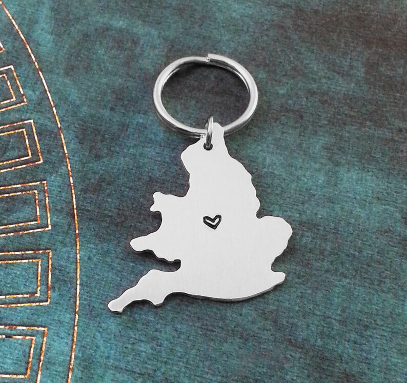 England Keychain England Keyring Country Keychain English Gift - Etsy ...