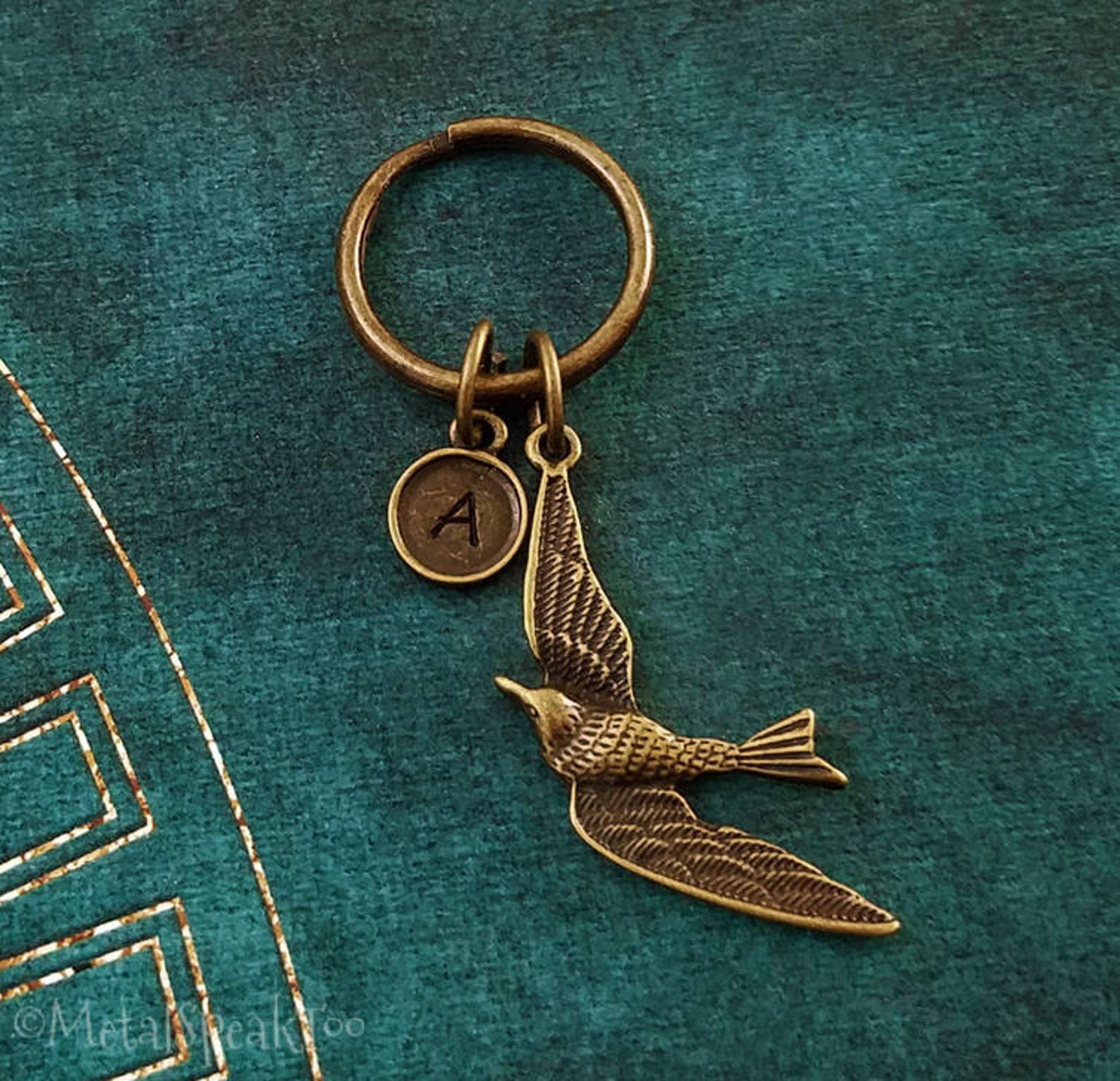 Sparrow Keychain VERY SMALL Bird Keychain Dove Keychain Bird - Etsy