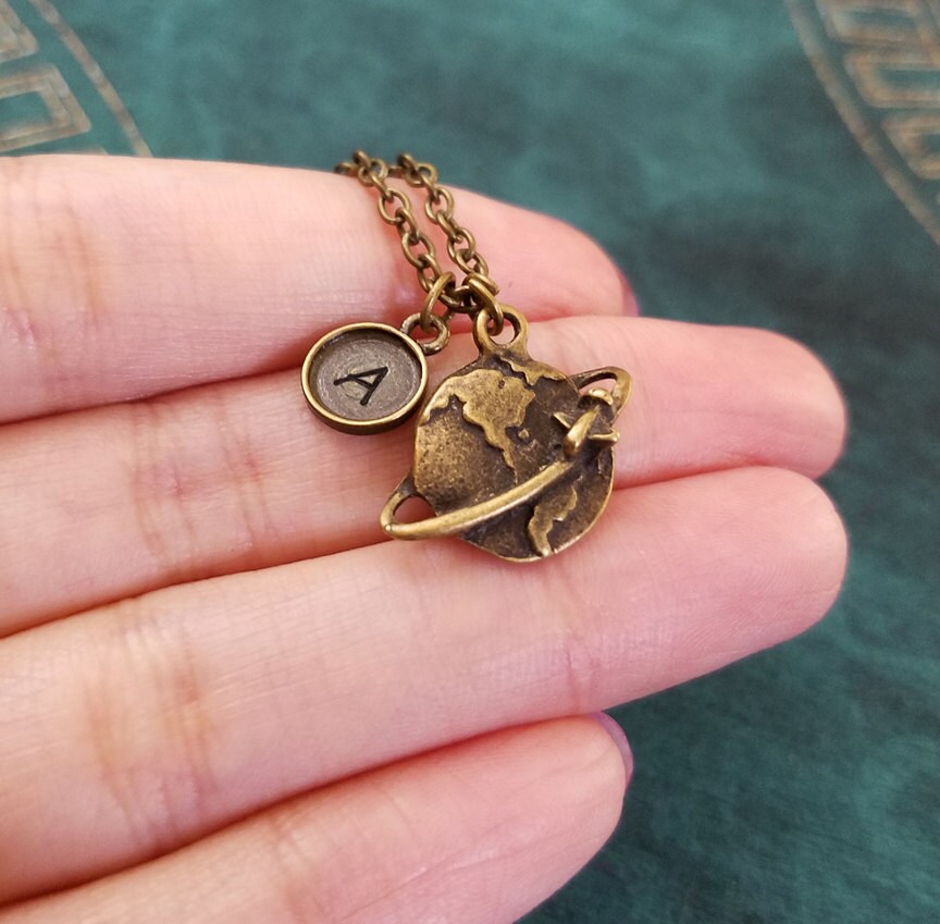 Globe Keychain VERY SMALL Globe Keyring Personalized Travel | Etsy