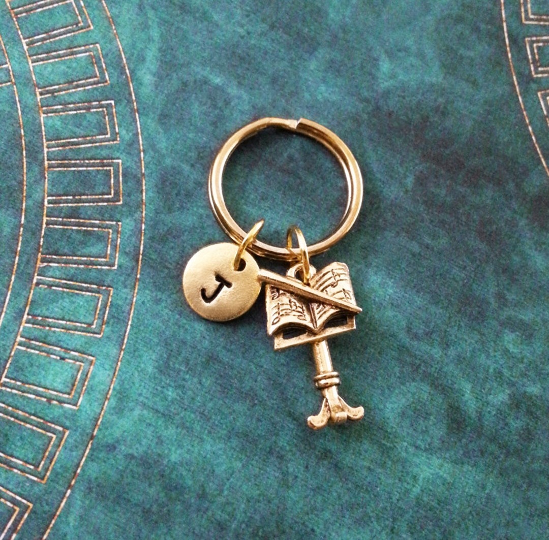 Music Stand Keychain VERY SMALL Sheet Music Keychain Conductor Keychain ...