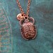 Scarab Keychain SMALL Scarab Beetle Keyring Personalized Keychain ...