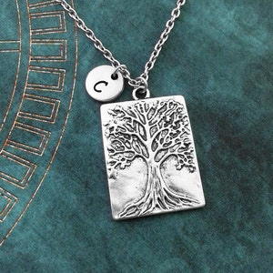 Tree Keychain, Willow Keychain, Personalized Keychain, Nature Keychain ...