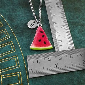 Watermelon Keychain SMALL Watermelon Keyring Red Watermelon Slice Fruit ...