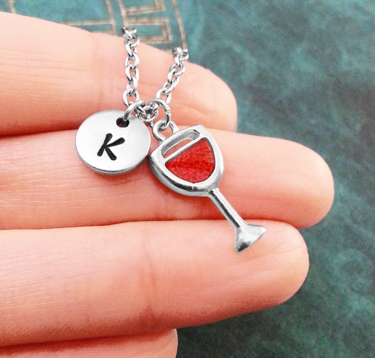 Wine Keychain VERY SMALL Red Wine Keyring Wine Glass Keychain | Etsy