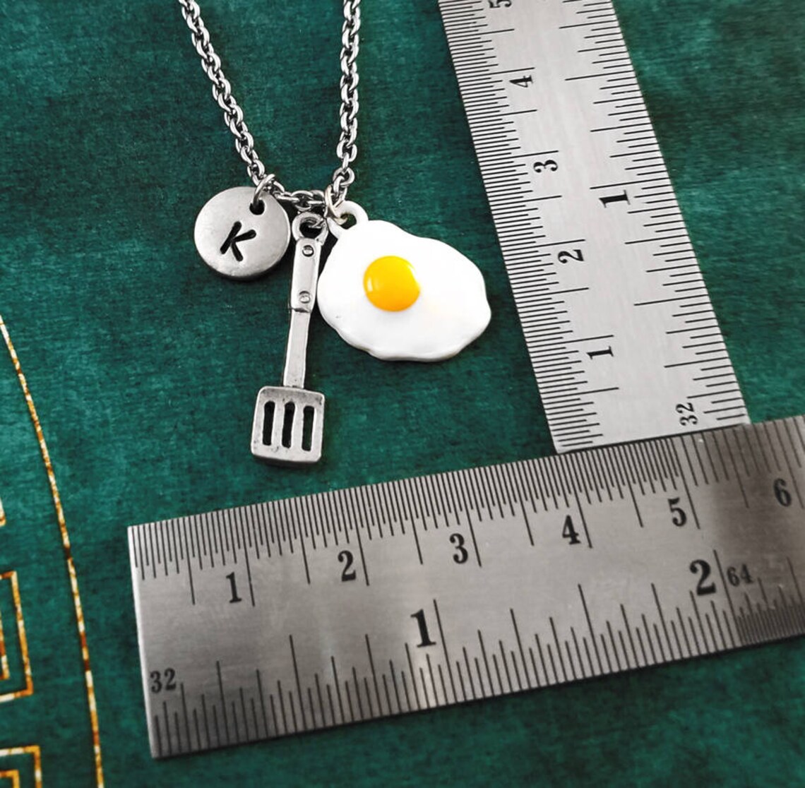 Egg Keychain VERY SMALL Fried Egg Keyring Sunny Side up Egg Charm ...