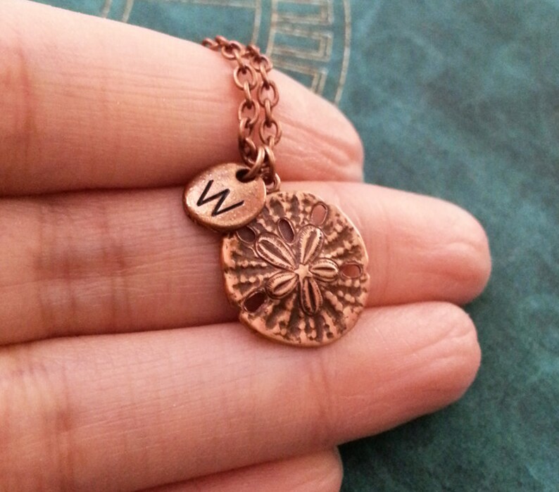 Sand Dollar Keychain SMALL Copper Sand Dollar Keyring Charm Keychain ...