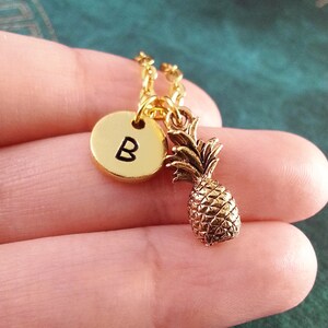 Pineapple Keychain VERY SMALL Pineapple Keyring Gold Keychain Pineapple ...
