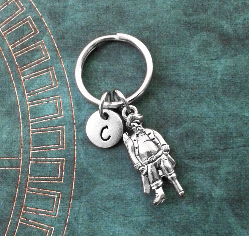 Pirate Keychain SMALL Pirate Keyring Personalized Keychain - Etsy