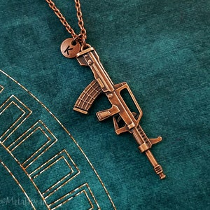 Assault Rifle Keychain SMALL Machine Gun Keychain AK-47 - Etsy