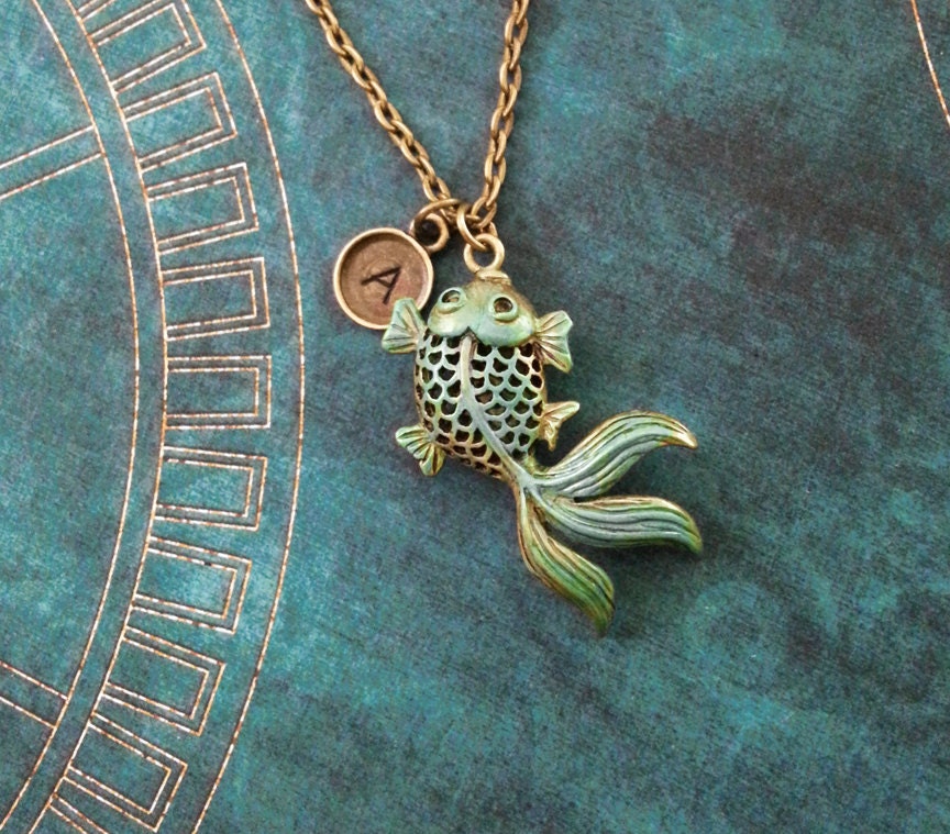 Fish Keychain SMALL Bronze Fish Keyring Personalized Keychain - Etsy