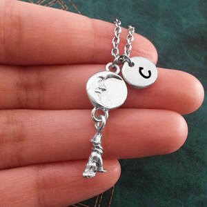 Wolf Keychain VERY SMALL Werewolf Keychain Personalized Keychain ...