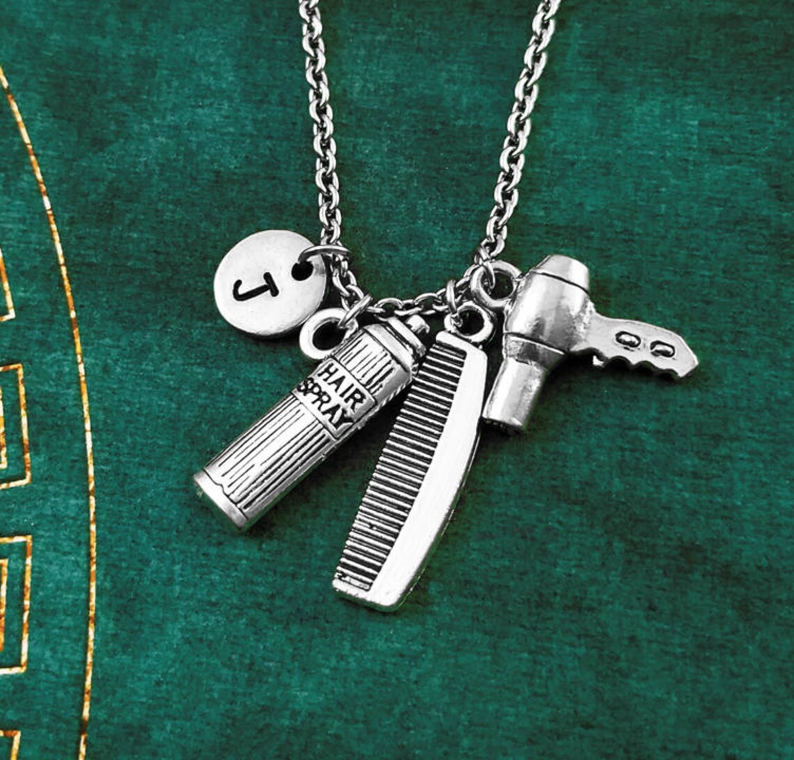 Hair Spray Keychain SMALL Blow Dryer Keychain Comb Keychain | Etsy